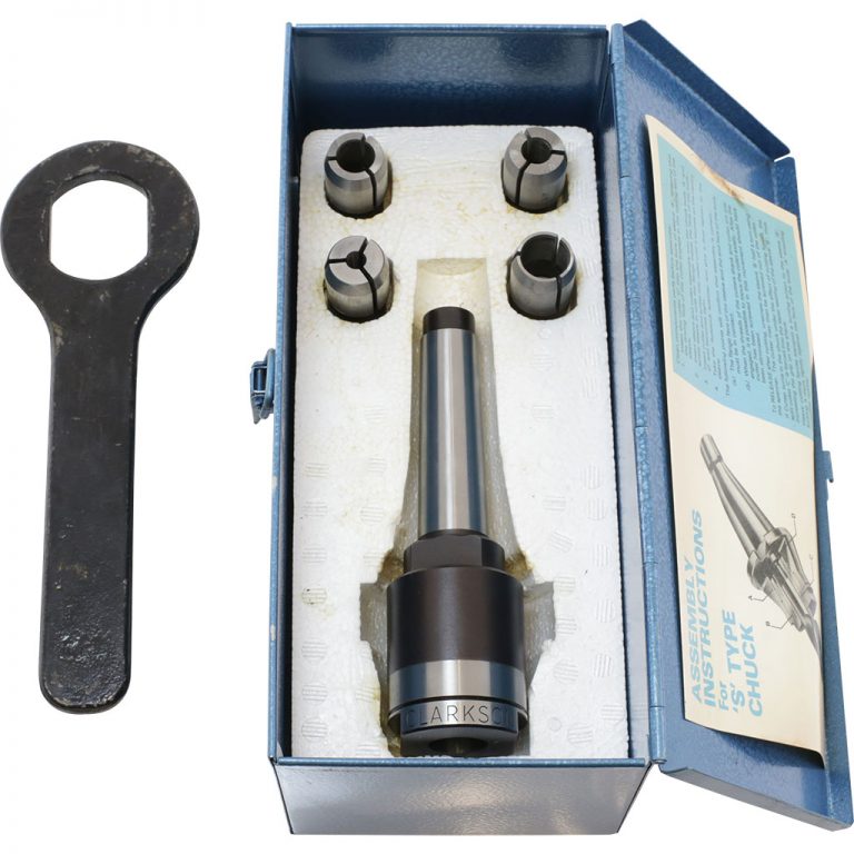 Clarkson Autolock Chuck (Imperial) - Small S Type 3 Morse Taper