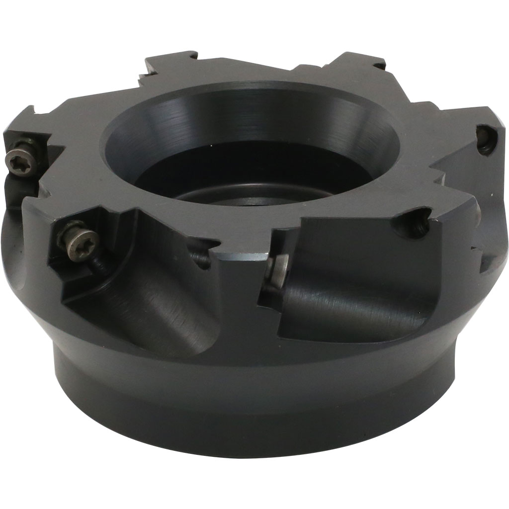 Dolfamex 100mm Indexable 90° Face Mill for SEHT 1204 Inserts ...