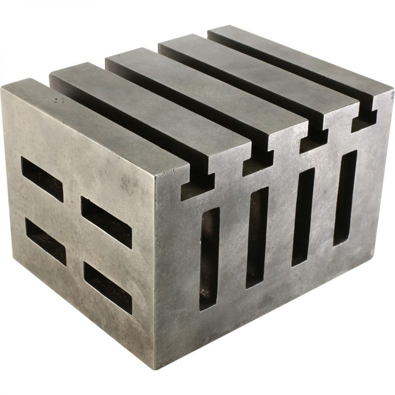 Cast Steel T-Slotted Block - 7 1/2x6x5" - Sheffield Tooling Company